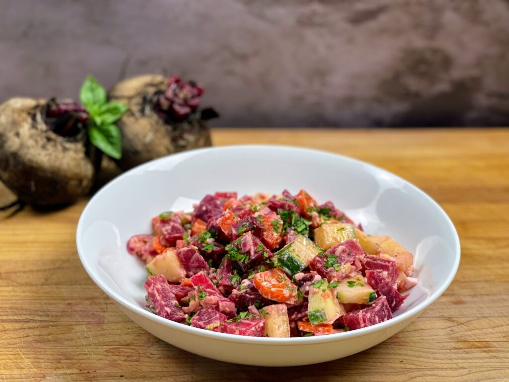 Ensalada Fresca de Remolacha (betabel) y Vegetales | Carolister Mom and ...