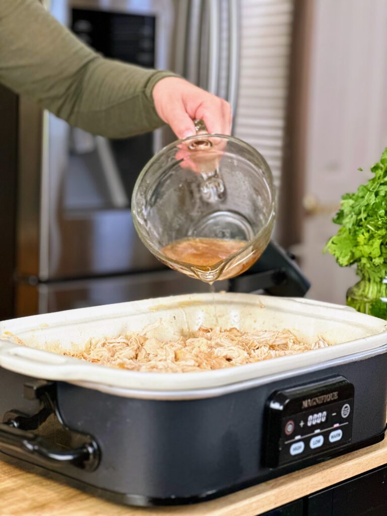 🌯Burritos de Pollo en el slow cooker con Salsa de Aguacate y Arroz con ...